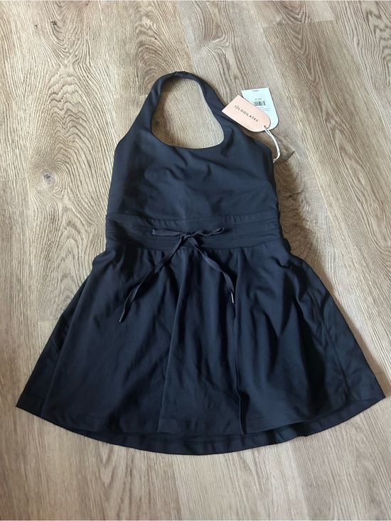 Blogilates | Dresses | Black Halter Mini Dress | Poshmark